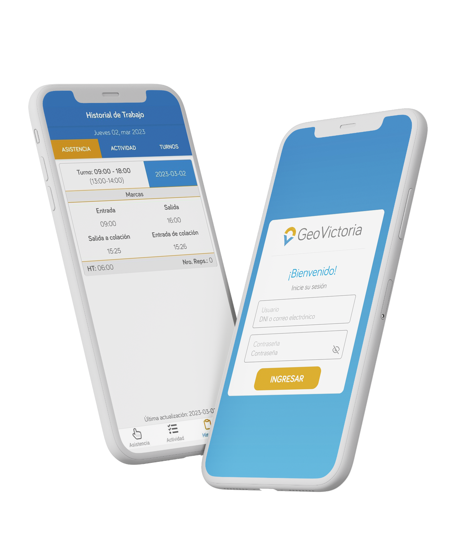 App | GeoVictoria Chile